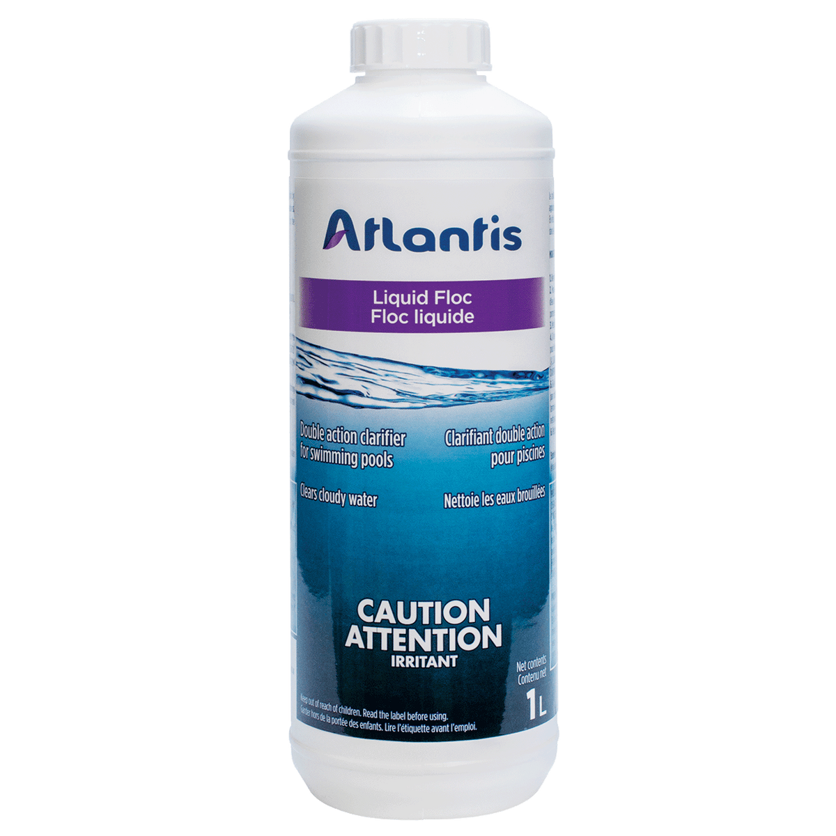 Atlantis LIQUID FLOC 1L - Pool Clarifier – GoPiscine