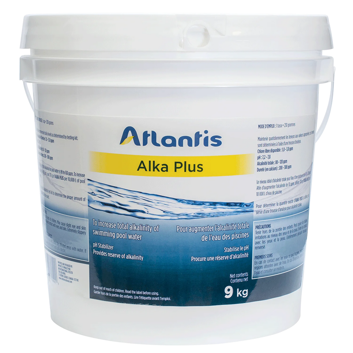 Atlantis ALKA PLUS 9 KG - Alkalinity Increaser for Pool – GoPiscine