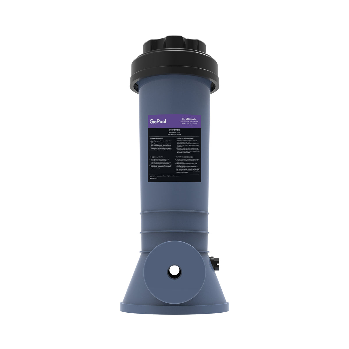 GoPool CL1 4.2LBS Offline - Automatic Chlorinator for Pool – GoPiscine