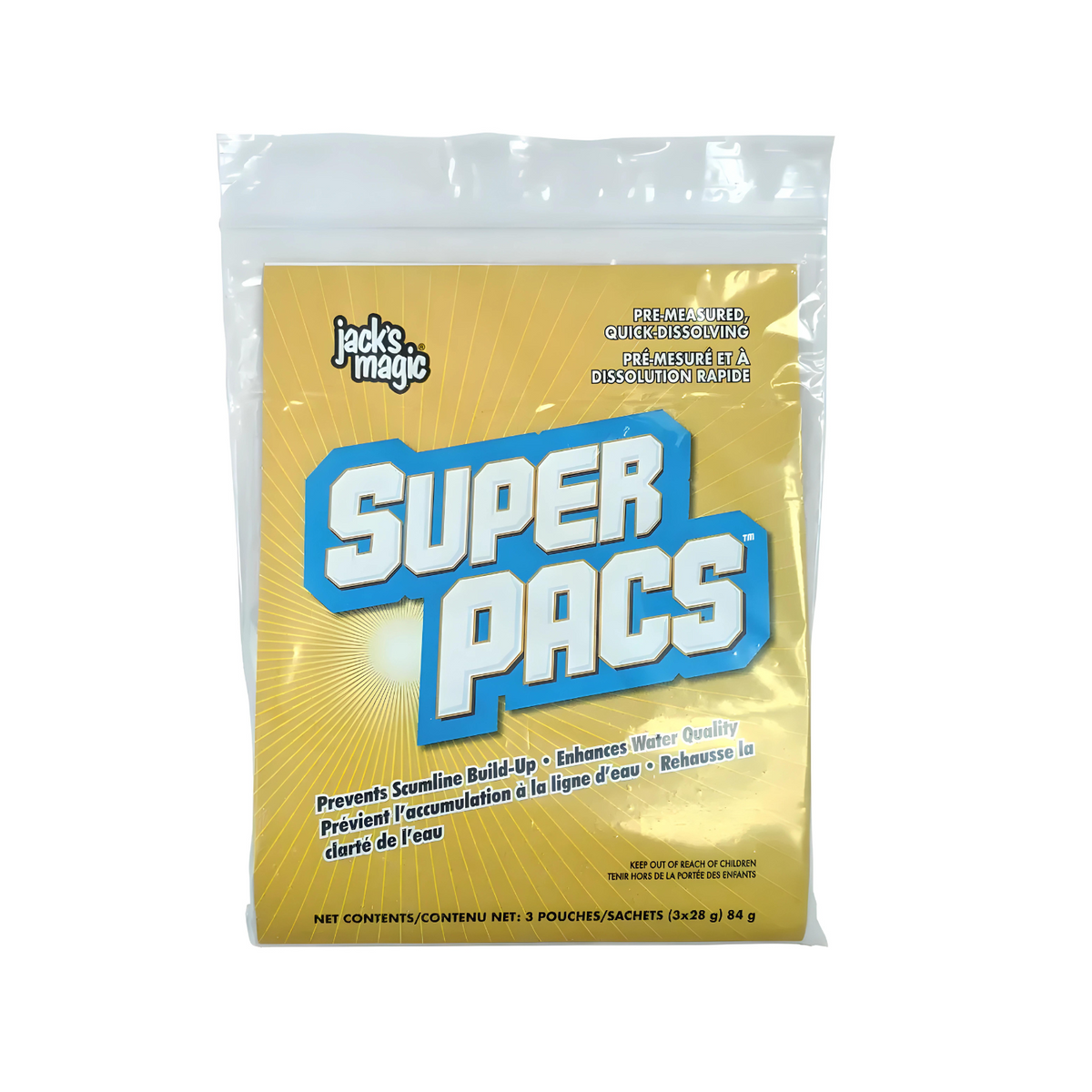 Jack's Magic Sachets Super Pacs Multi-enzymes 10 x 3oz – GoPiscine