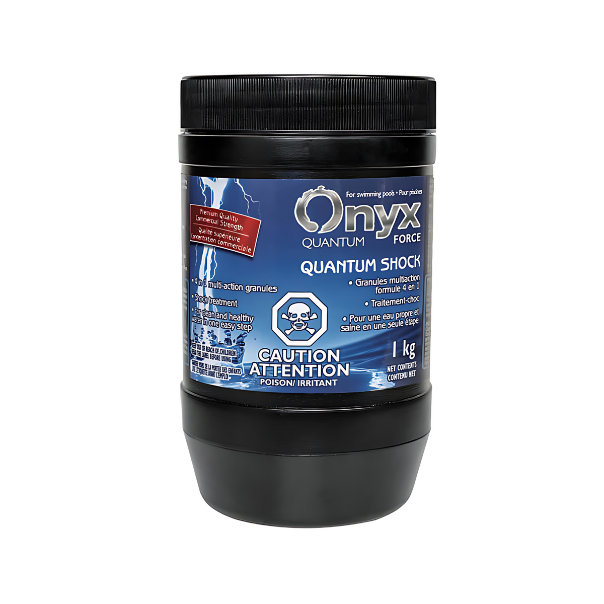 Onyx Quantum Shock 1KG - Stabilized Granulated Chlorine at 90% with Al ...